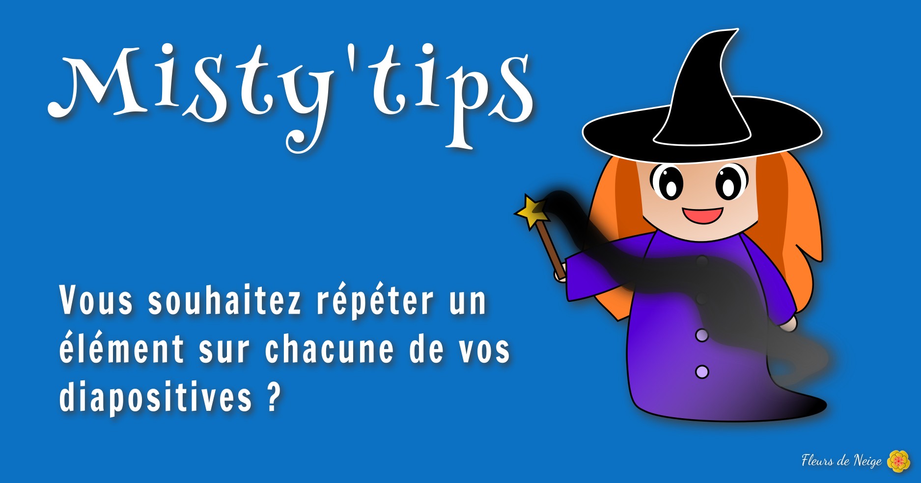 PowerPoint : Uniformiser la mise en page grâce au masque de ...