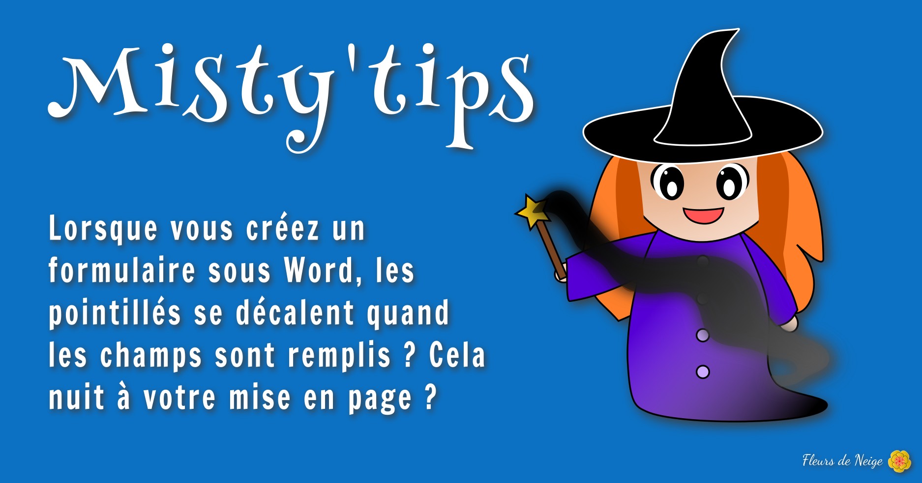 Word : Faire des pointillés réguliers grâce à la tabulation droite ...