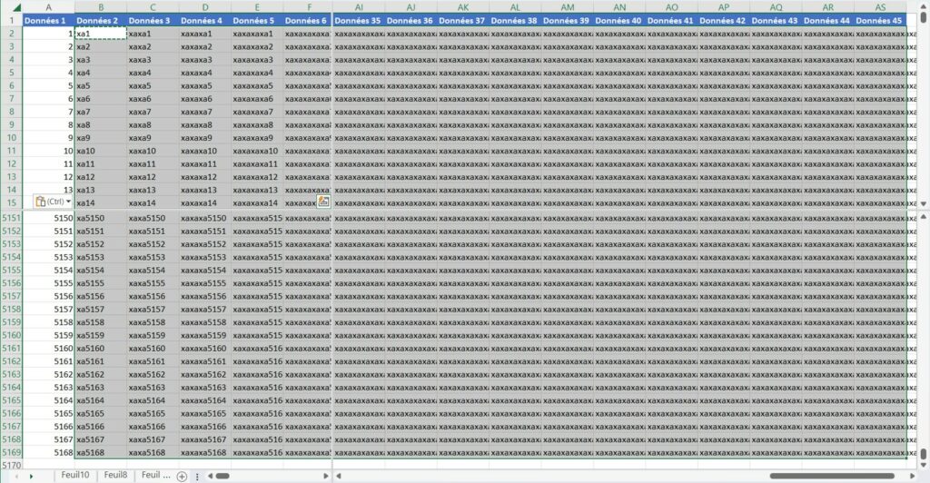 Excel : Copier et coller une formule sur une ou plusieurs colonnes ...