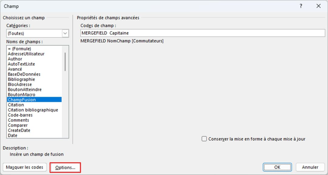 Word : Ajouter des conditions et une date en toutes lettres dans un ...
