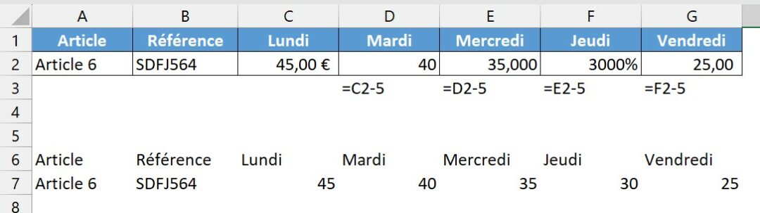 Excel : Les différents collages spéciaux - Misty'tips