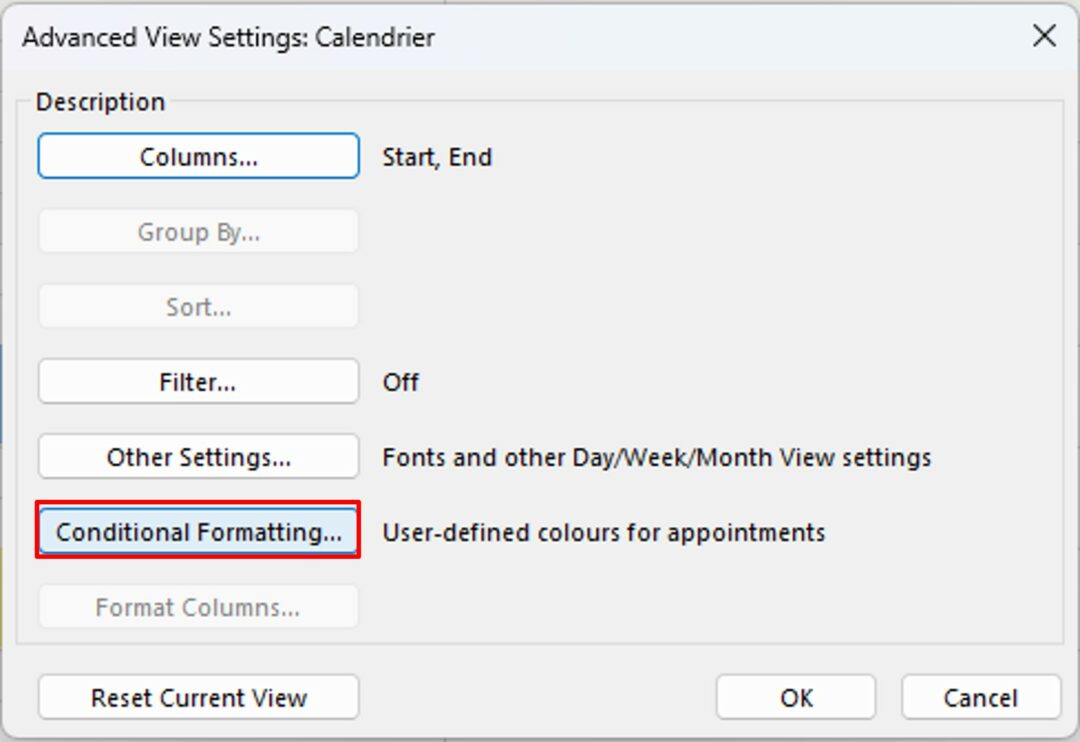 Outlook: Calendar Conditional Formatting - Misty'tips