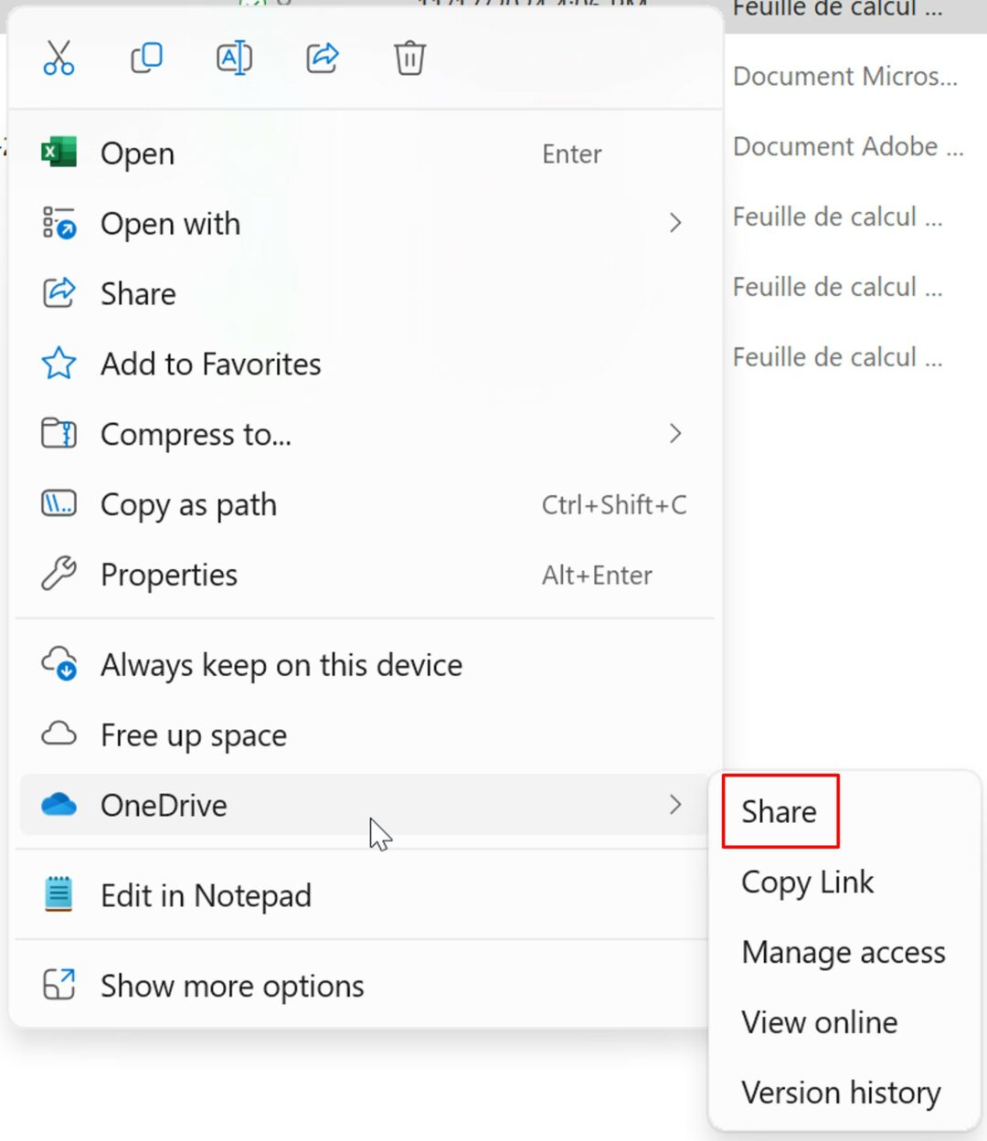OneDrive: Share a document and manage access - Misty'tips