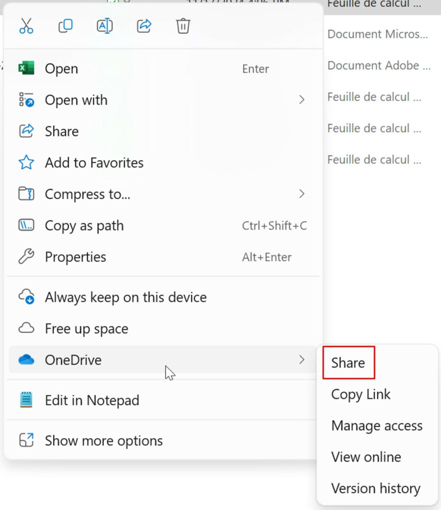 OneDrive: Share a document and manage access - Misty'tips