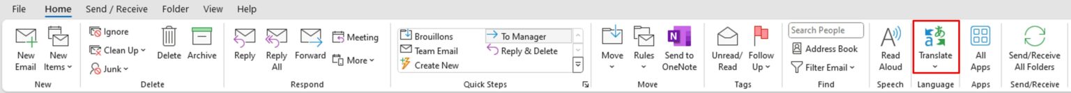 Office: Translate a document - Misty'tips