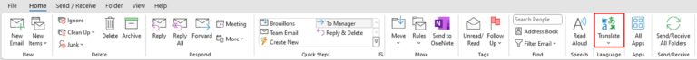 Office: Translate a document - Misty'tips