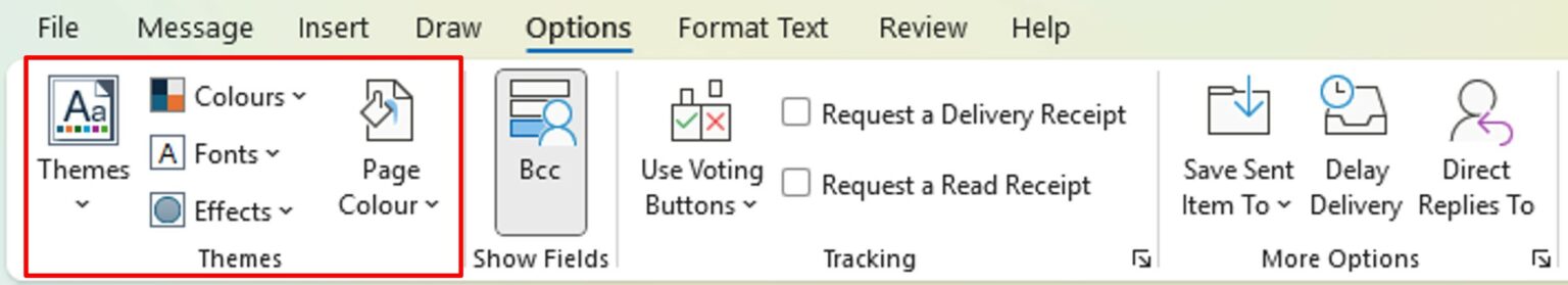 Office: Apply and Customise Themes - Misty'tips
